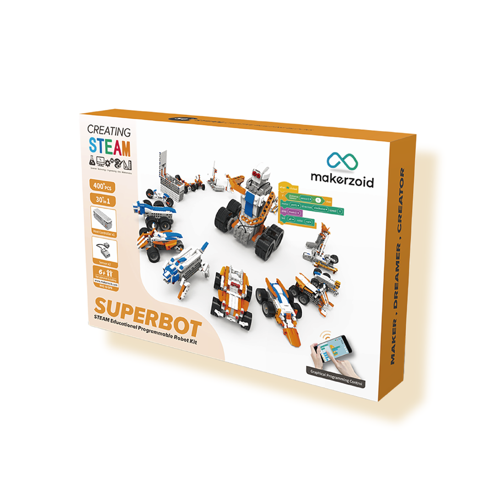 Superbot Building Blocks – Makerzoid Chile